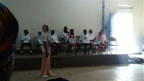 Mariama Jaiteh Spell Difficult Words On Gambia 🇬🇲 Regional Spelling Bee Congratulations 🎊