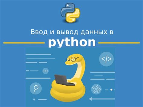 Ввод и вывод данных в Python информатика презентации