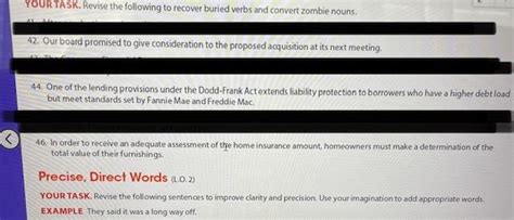 Wordy Expressions 201 Your Task Revise The