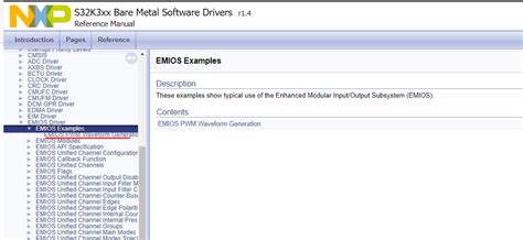 Solved Emios Saic Mode Bare Metal Example For S32k3 Nxp Community