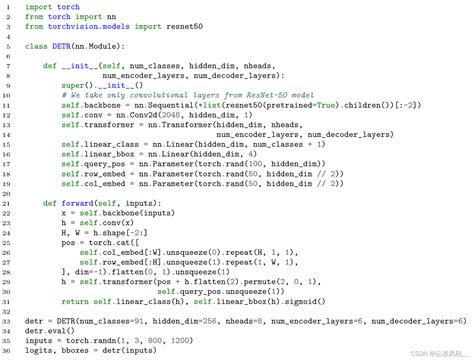 10 Detr 论文精读【论文精读】end To End Object Detection With Transformersdetr论文 Csdn博客