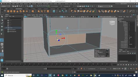 COMO MODELAR UN ROPERO EN MAYA AUTODESK 2024