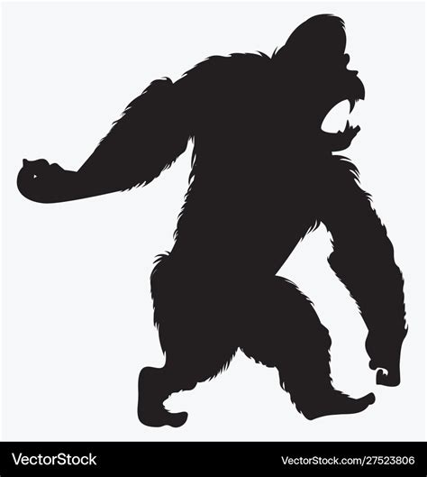 Bigfoot Silhouette Vector Images Over 1 300