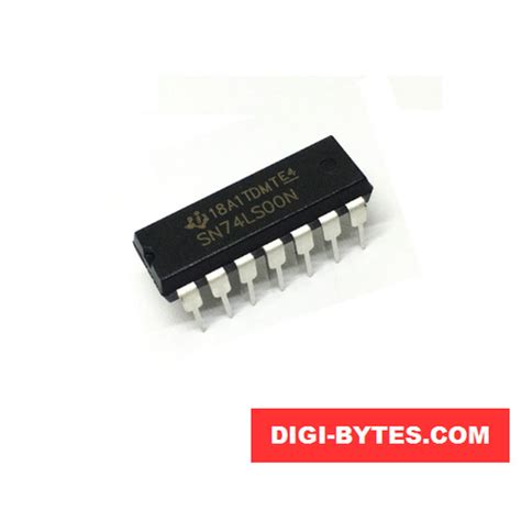 Jual 74ls00 Quad 2input Nand Gate Kota Semarang Bytes Master Tokopedia