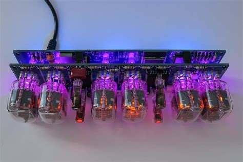 Sonya Nixie In 12 Desk Clock