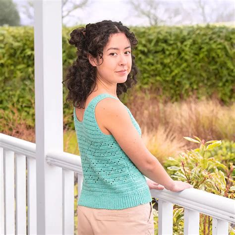 Wavelets Vest Pattern Purlescence