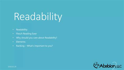 Document Readability Analysis Ppt Free Download