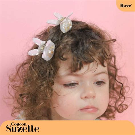 Coucou Suzette Mini Hair Claw Rabbit Line Shopping