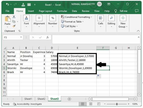 How To Add Words Texts From Different Cells Together In Excel