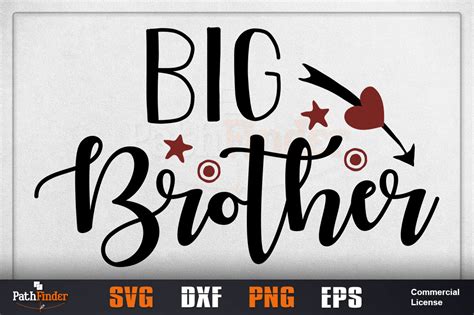Big Brother Svg Design Graphic By Pathfinder Creative Fabrica