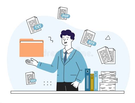 Different Digital Documents Stock Illustrations 500 Different Digital