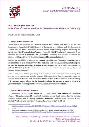 Intersex Shadowreport Org