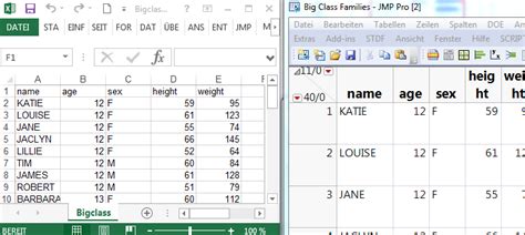 Jmp And Excel