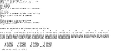 Wifi Smartconfig 故障在进行smartconfig第一次正确配置并连接之后修改路由器密码第二次进入smartconfig不配置wifi参数使模块超时退出模块栈溢出