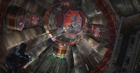 Particle Accelerator Interior Art Spider Man 2 2023 Art Gallery