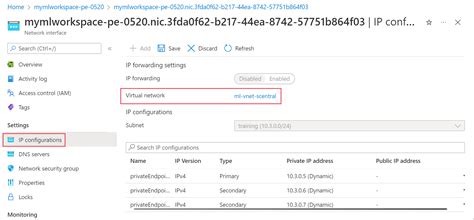 針對私人端點連線進行疑難排解 Azure Machine Learning Microsoft Learn
