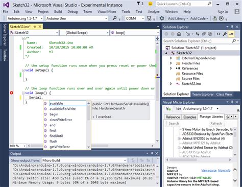 In Visual Studio And Atmel Studio