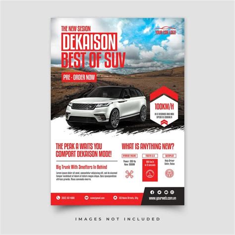Premium Psd Car Sales Flyer Templates