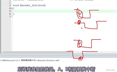 Stm32学习笔记【江科协】【5 2】对射式红外传感器计次and旋转编码器计次江协科技stm32旋转编码器 Csdn博客