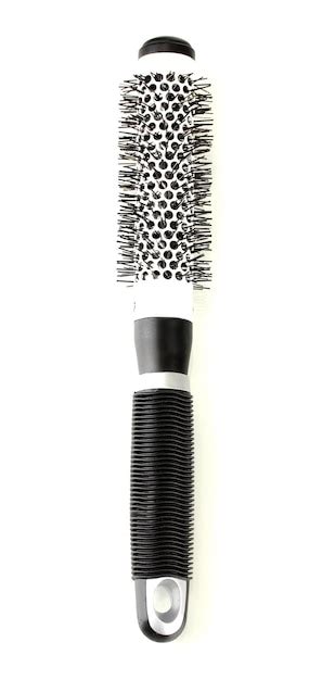 Premium Photo Black Comb Isolated On White