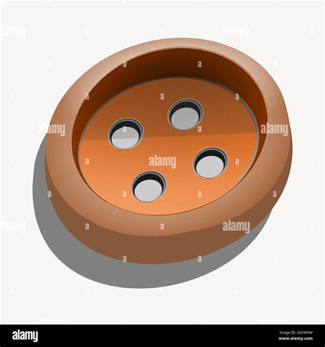Shirt Button Clipart Object Illustration Vector Stock Vector Image And Art Alamy