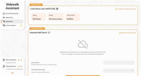 Provision Your Amazon Sidewalk Device Getting Started Amazon Sidewalk V220 Silicon Labs