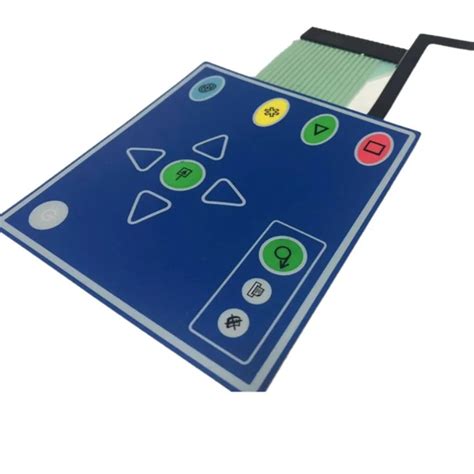 Deson Industrial Button Controller Switch Graphic Overlay Polycarbonate Hard Membrane Switch