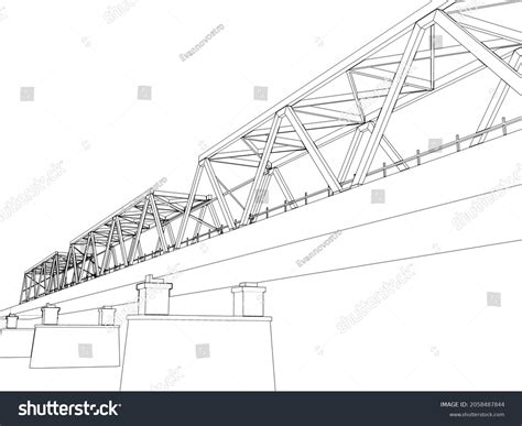 Truss Bridge Clipart Images