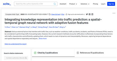 Integrating Knowledge Representation Into Traffic Prediction A Spatialtemporal Graph Neural