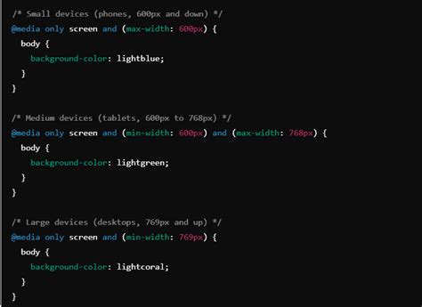 Optimal Screen Sizes For Responsive Web Design