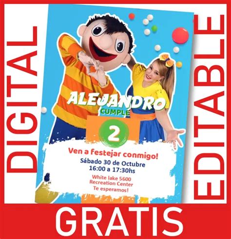 Gratis Invitaci N Bely Y Beto Editable Digital