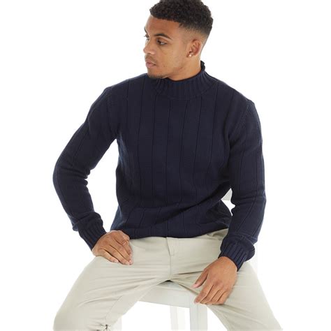 Mo Herren Pullover Marineblau