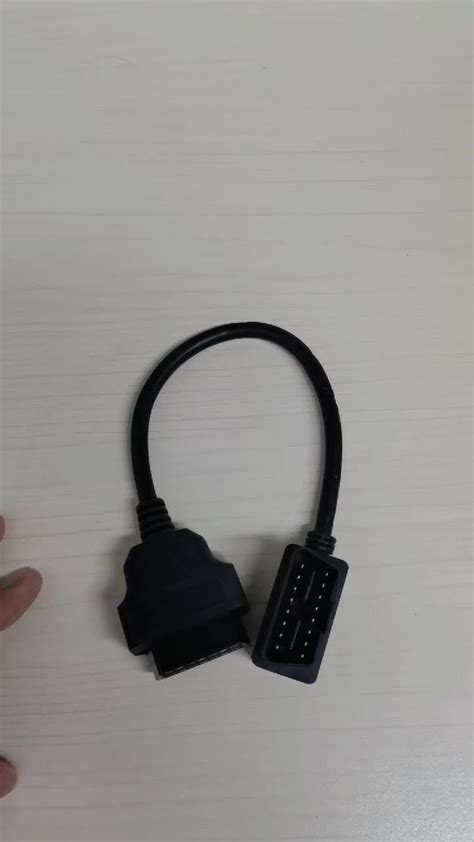 Obd Ii Adapter Diagnostic Connector Obd Obd Pin Left Right Angle Male To Female Extension