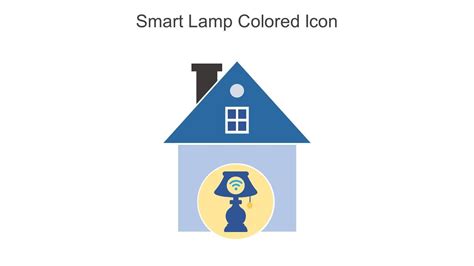 Smart Lamp Colored Icon In Powerpoint Pptx Png And Editable Eps Format