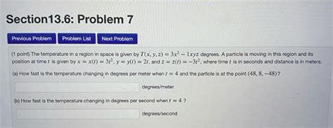 solved section 13 6 problem 7 previous problem problem list