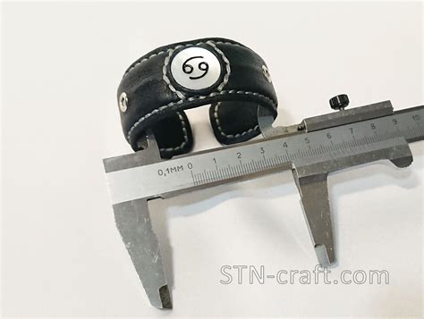 Кожаный браслет Знак Зодиака - STN-craft