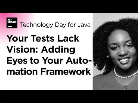 Free Video Adding Eyes To Your Automation Framework Visual Validation In Testing From