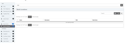Bug Stock Locations Category Not Listing Locations · Issue 2237