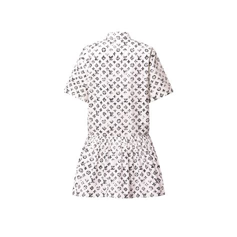 เดรสเชิ้ตลายกราฟิก Monogram เสื้อผ้า หลุยส์ วิตตอง เว็บไซต์อย่างเป็นทางการประเทศไทย หลุยส์