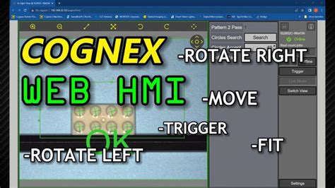 Cognex In Sight Vision Suite Web Hmi Kurobi Automation