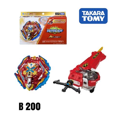 Takara Tomy B 200 Beyblade Xiphoid Xcalibur Xanthus Sword 1 With Lr
