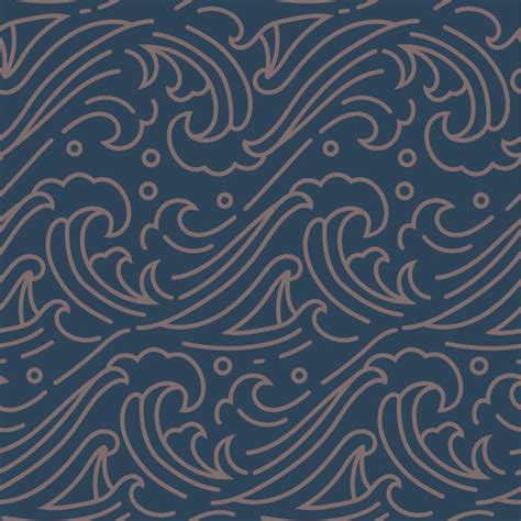 Seamless Wave Pattern Vector Art Icons And Graphics For Free Download