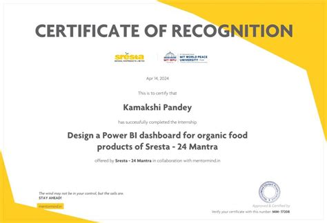 Kamakshi Pandey On Linkedin Internshipcompletion Businessanalytics Datadrivendecisions Powerbi