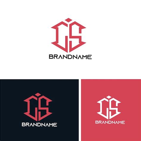 Premium Vector Modern Monogram Initial Letter Ls Logo Design Template
