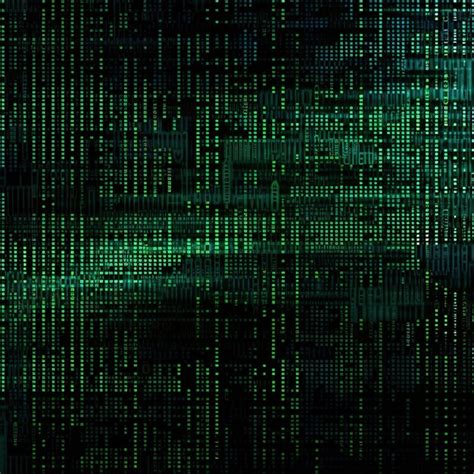 premium ai image digital binary code background