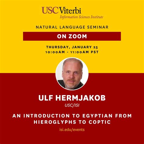 Usc Information Sciences Institute On Linkedin Research Ai Seminar