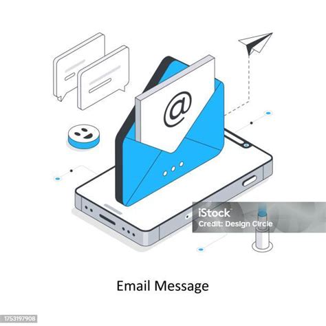 이메일 메시지 아이소메트릭 스톡 일러스트레이션 Eps 파일 0명에 대한 스톡 벡터 아트 및 기타 이미지 0명 기포 데이터 Istock