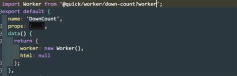 [ plugin legacy ] 页面内import worker 。构建后，chunk或者 assets目录内并没有生成work文件
