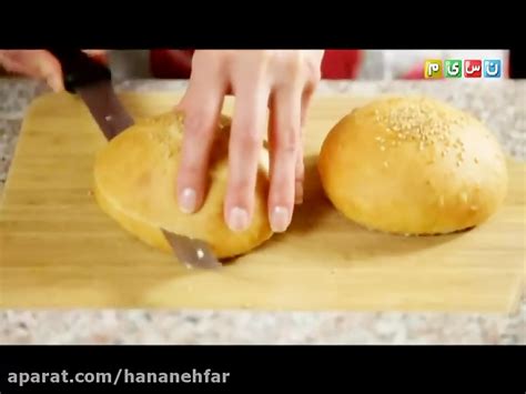 طرز تهیه نان همبرگر