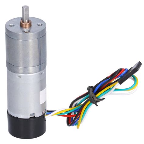Dc Geared Motor With Encoder Speed Measuring Signal Ubuy India